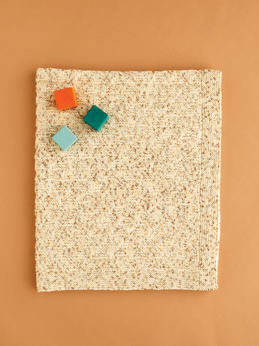 Shape Sorter Baby Blanket in Hayfield Baby Bonus Spots | Sirdar