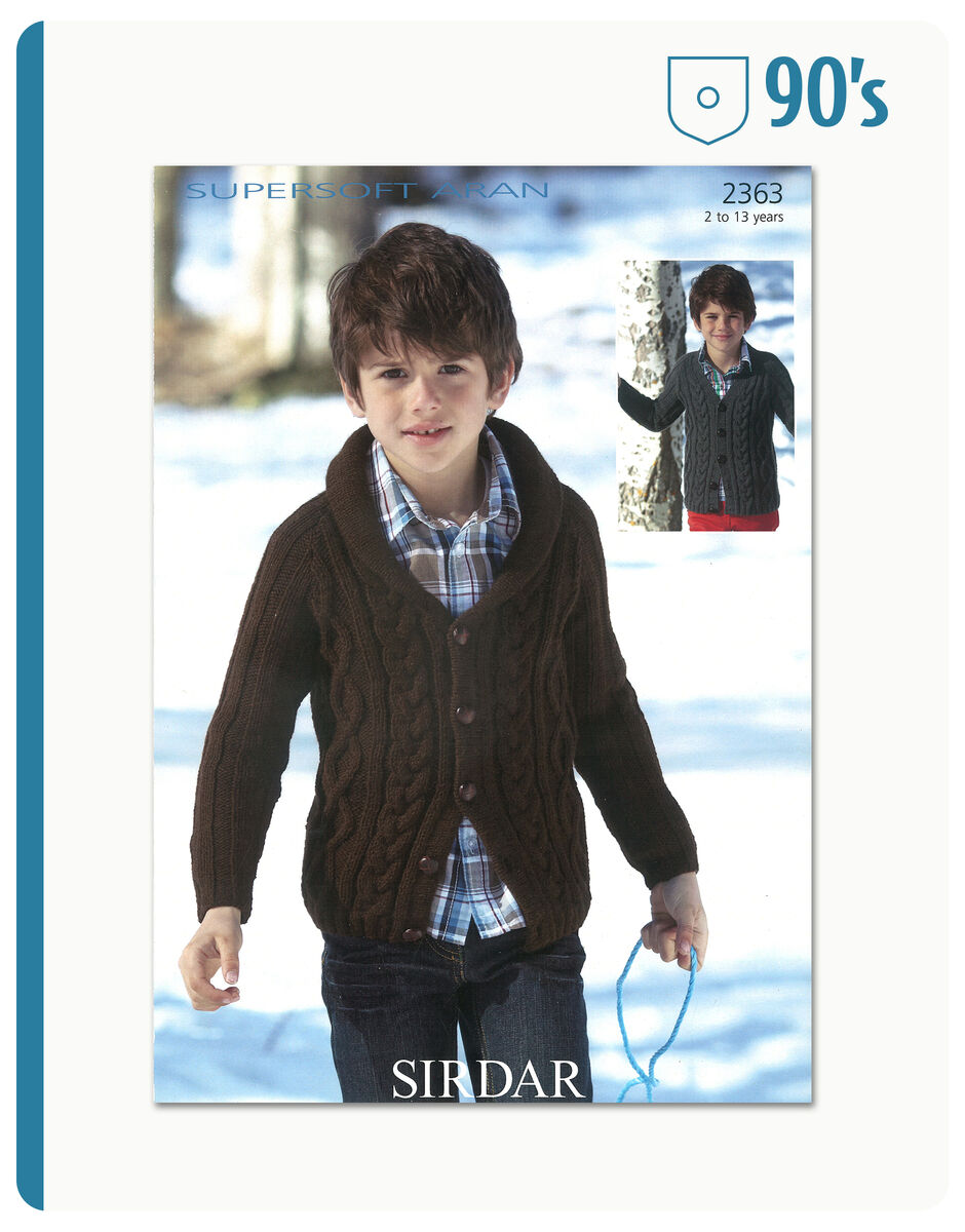 90's Children's Cardigan | Sirdar