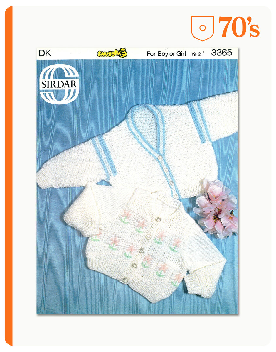 70's Baby Cardigan | Sirdar