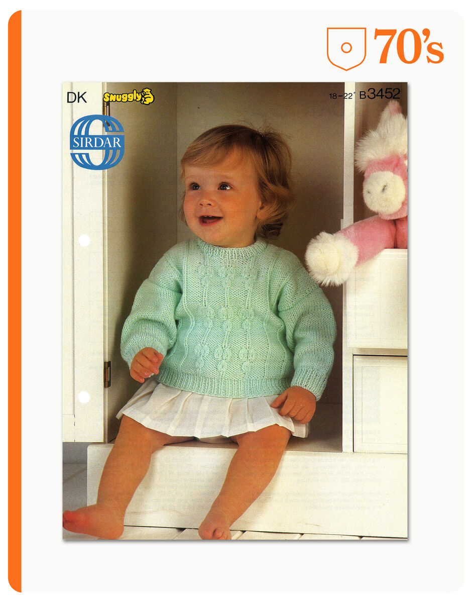 70's Baby Sweater or Top | Sirdar