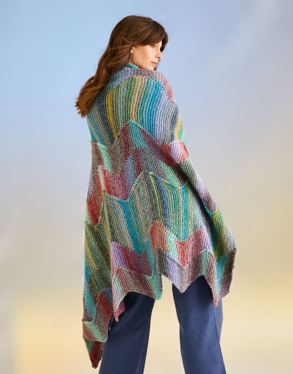 Making Waves Blanket Knitting Pattern | Jewelspun With Wool | Sirdar