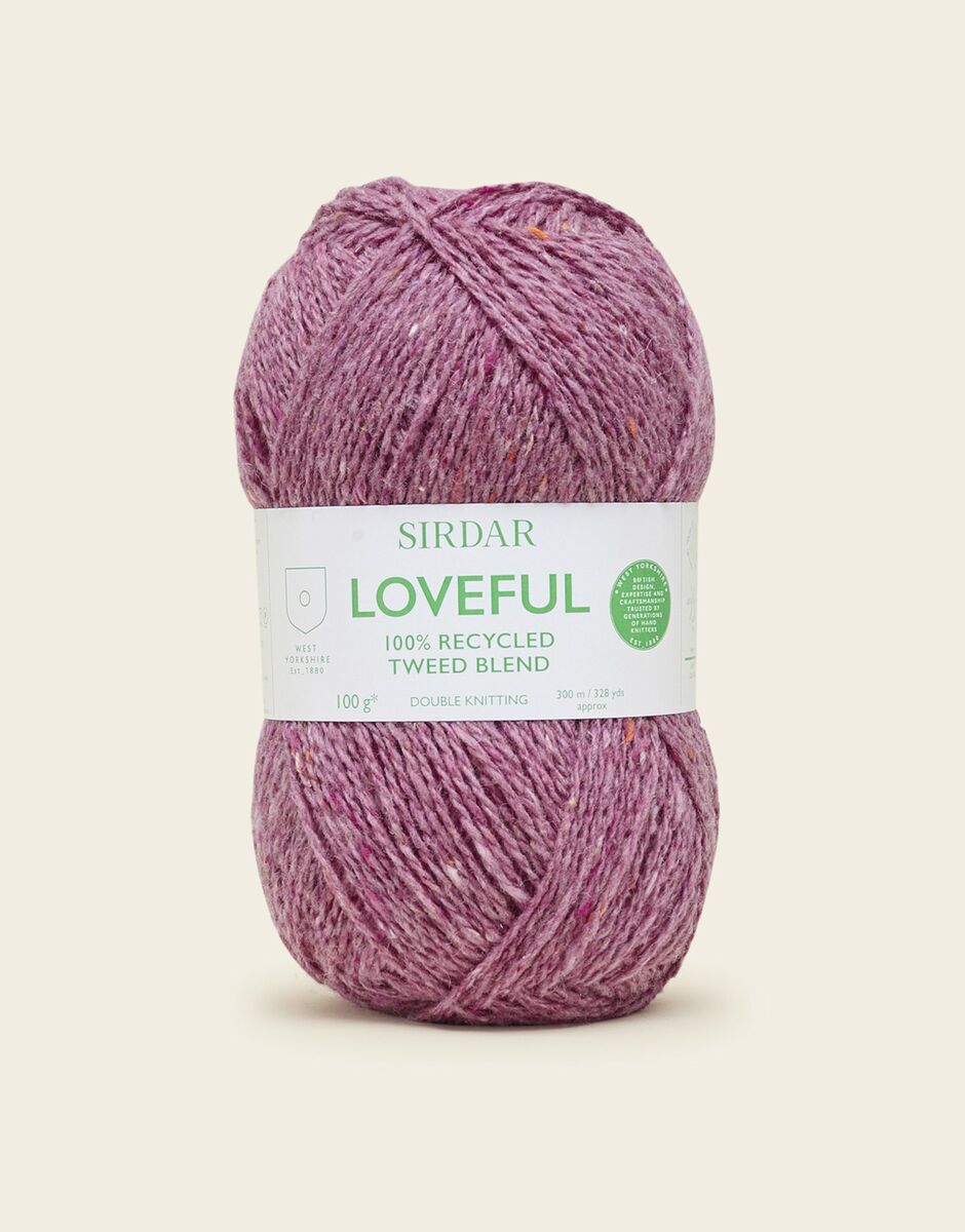 Sirdar Loveful 100% Recycled Acrylic Double Knitting Yarn | Sirdar