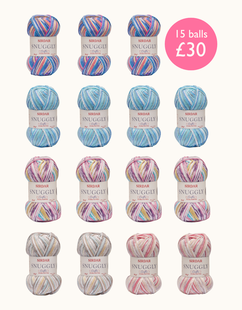 15 x Snuggly Crofter Baby Yarn Bundle - Not Quite Perfect - Save Over ...